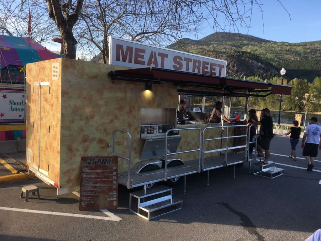 Meat Street Food Trailer - Mofab Metal Works