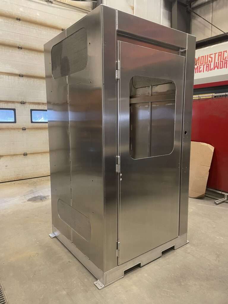 High Voltage Equipment Enclosure - Mofab Metal Works